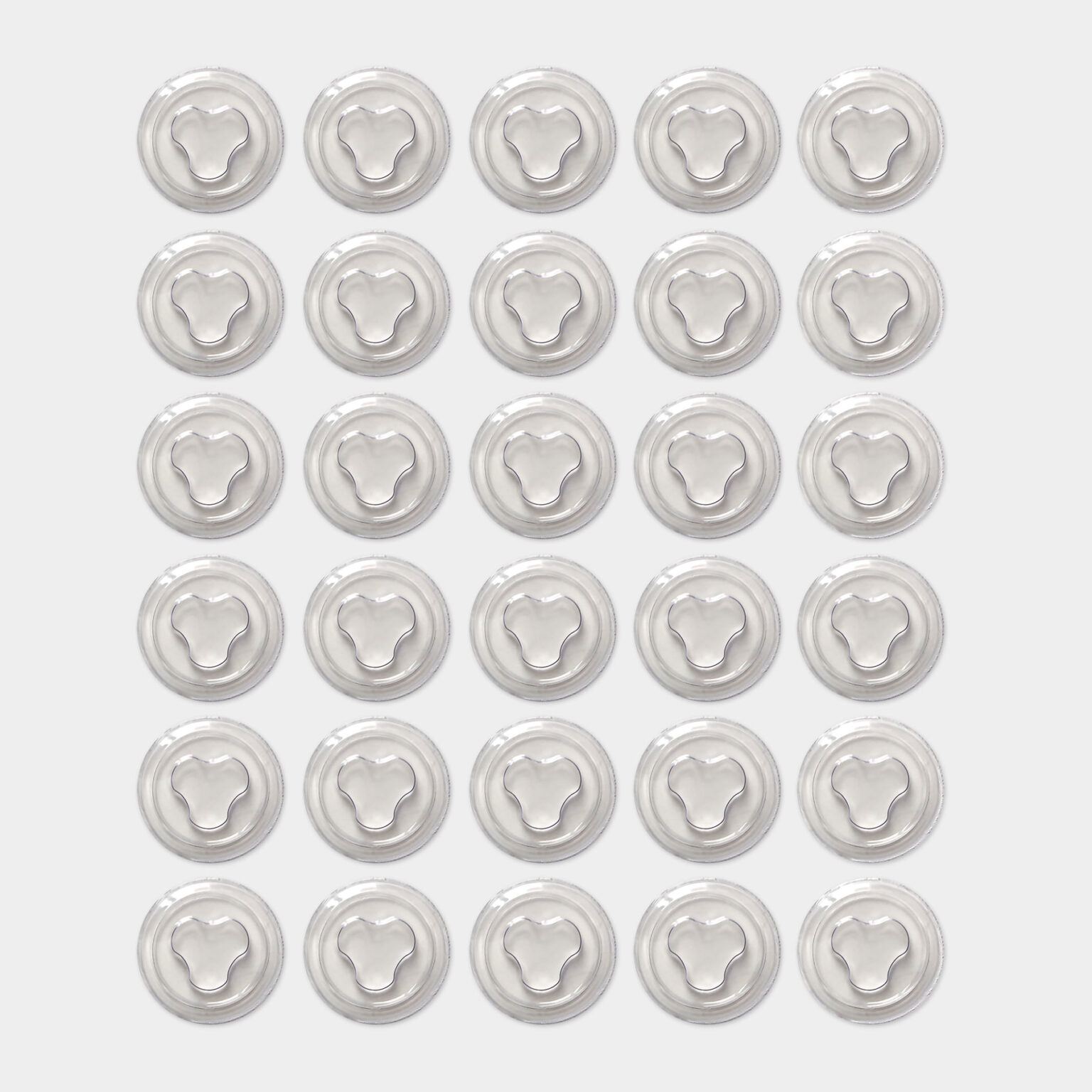 Plastic CD Spider (CD Holder, CD hub Vacuum, CD Clips), Self Adhesive