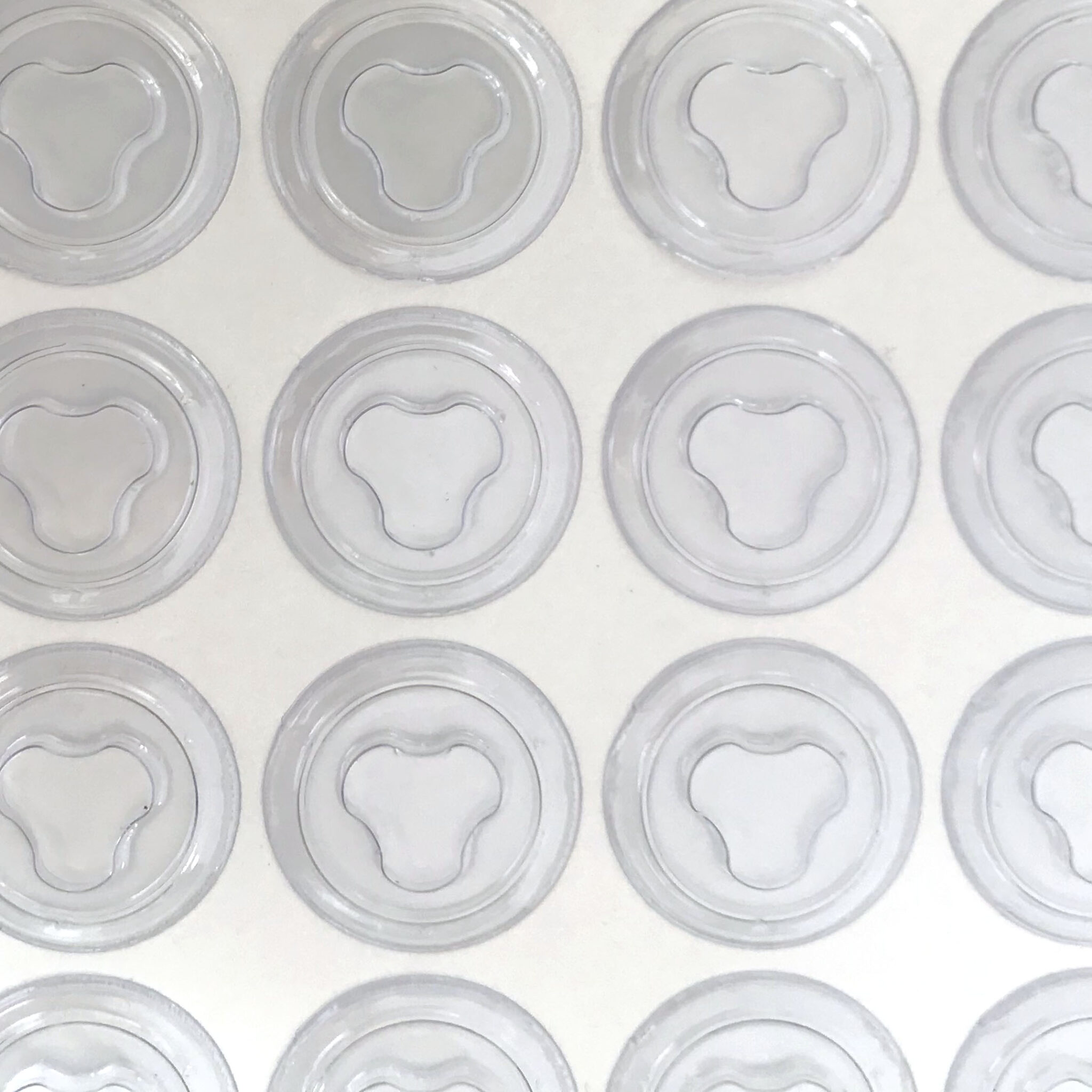 Plastic CD Spider (CD Holder, CD hub Vacuum, CD Clips), Self Adhesive