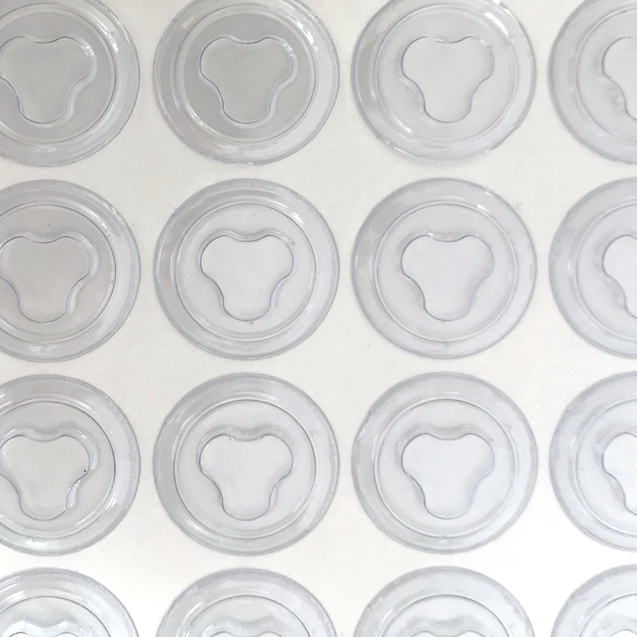 Plastic CD Spider (CD Holder, CD hub Vacuum, CD Clips), Self Adhesive