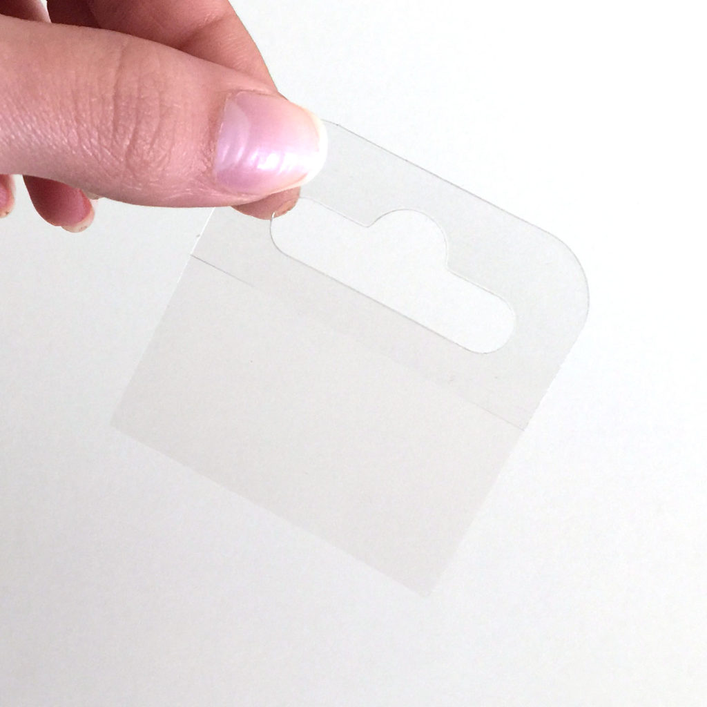 Plastik yapışkanlı ürün askısı, askı etiketi - ASO | CD Spider